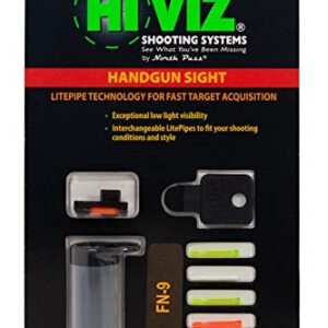 HIVIZ FNS and FNX-9 Fiber Optic Family Pistol Sight