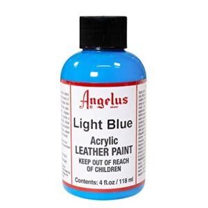 Angelus Acrylic Leather Paint-4oz.-Light Blue