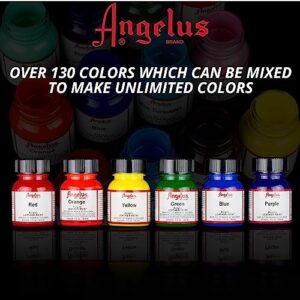 Angelus Acrylic Leather Paint-4oz.-Light Blue