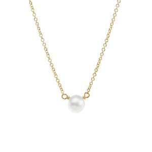 dogeared pearls of love freshwater cultured gold filled 16 with 2 extender boxed necklace