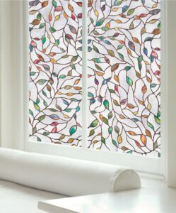 artscape 02-3021 new leaf window film, 24" x 36", multi color