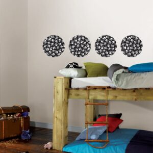 Wall Pops WPD0605 Argh Pirates Dots Wall Decals