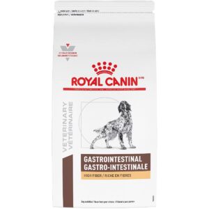 royal canin veterinary diet canine gastrointestinal fiber response dry dog food, 17.6 lb (package may vary)