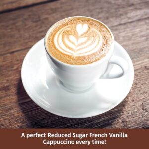 Victorian Inn Instant Cappuccino, Reduced Sugar French Vanilla, 1.4 Pound (Pack of 1)