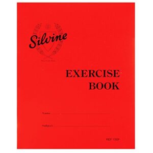 silvine exercise book ruled 7mm sqaures 203mmx165mm (pack 36) 130x