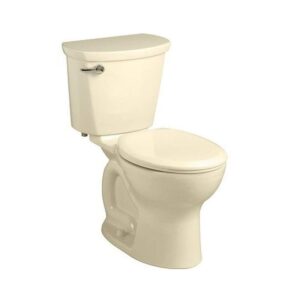 american standard 215da004.021 cadet pro 1.6 gpf 2-piece round front toilet with 12-in rough-in, bone