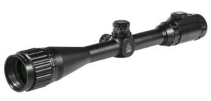 utg 4-16x40 1" hunter scope, ao, 36-color mil-dot, w/ rings