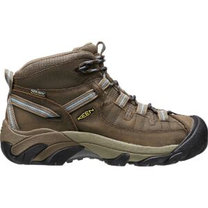 keen 1004114 women's targhee ii mid hiking boots - brown - 6.0m