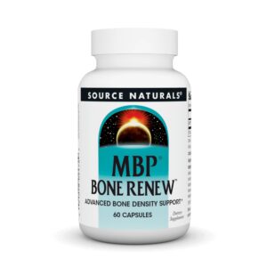 source naturals mbp bone renew, milk protein for advanced density support* - 60 capsules