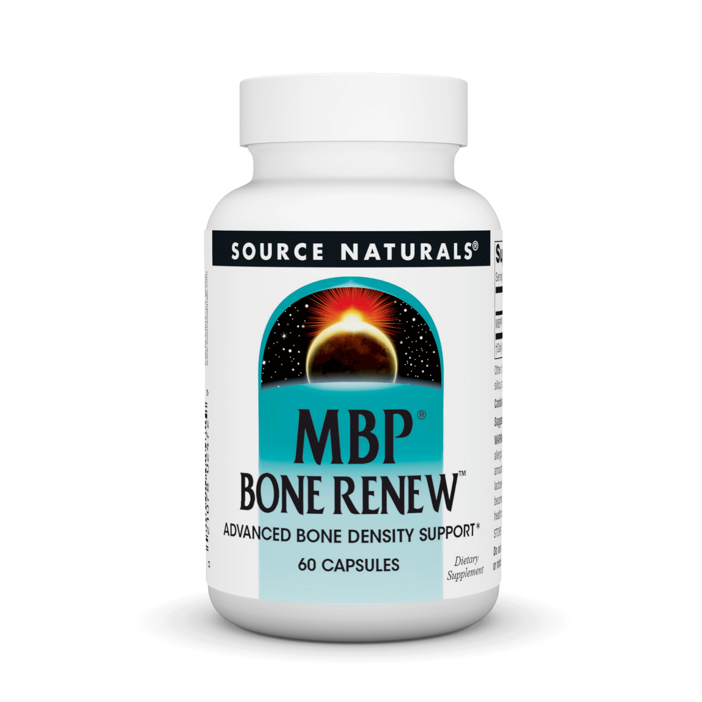 Source Naturals MBP Bone Renew, Milk Protein for Advanced Density Support* - 60 Capsules