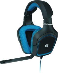 g430 gaming headset - black