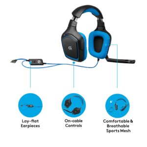 G430 Gaming Headset - Black