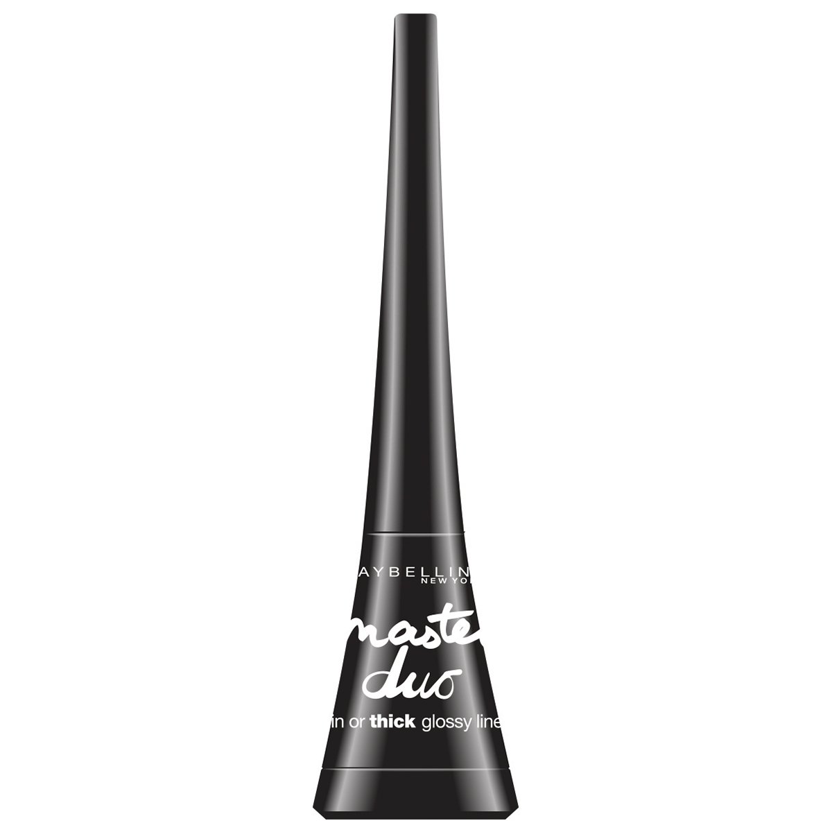 Maybelline Eyestudio Master Duo 2-in-1 Glossy Liquid Liner Black Lacquer