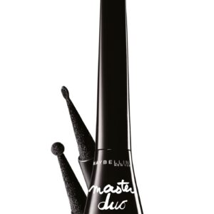 Maybelline Eyestudio Master Duo 2-in-1 Glossy Liquid Liner Black Lacquer