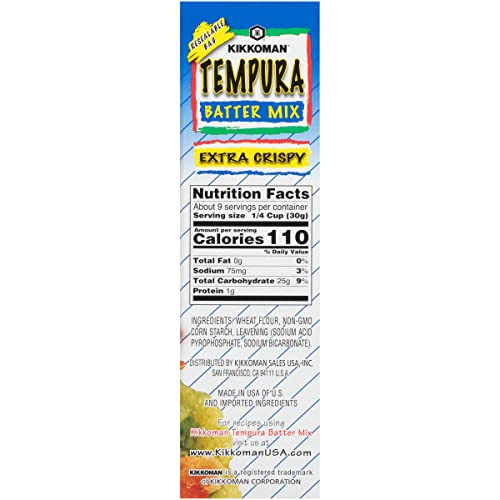 Kikkoman Tempura Batter Extra Crispy, 10 Oz