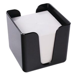 q-connect black memo box kf21676