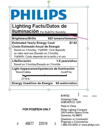 PHILIPS 248765 Soft White 65-Watt BR30 Indoor Flood Light Bulb, 12-Pack