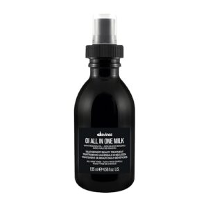 davines oi all in one milk | hair milk spray | powerful hair detangler + heat protection | smoothes frizzy hair | 4.56 fl oz