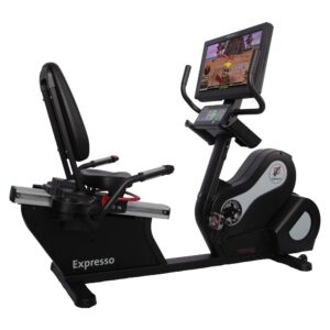 interactive fitness expresso hd recumbent exercise bike - hdr