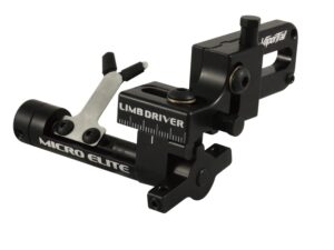 vapor trail archery arrow rest micro elite, right hand, black