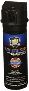 streetwise security products police strength streetwise 23 pepper spray, 3-ounce, pepper foam