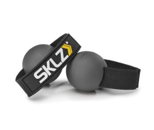 sklz great catch football receiving training aid gray|black, medium