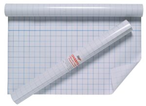 tiger 50cm x 10m quality roll of clear sticky back plastic book cover