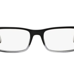 Persol PO3050V Rectangular Prescription Eyewear Frames, Gradient Black/Demo Lens, 53 mm