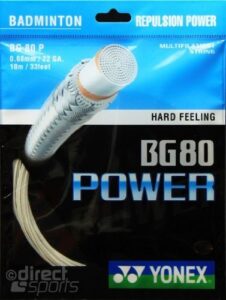 yonex badminton string bg80 power