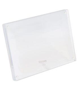 displays2go frameless acrylic frame holds 4 x 6 inches photos (smpf4060)