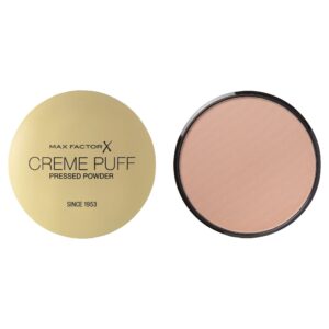 max factor creme puff pressed powder, no. 50 natural, 21 gram