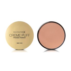 max factor creme puff pressed powder, no. 75 golden, 21 gram