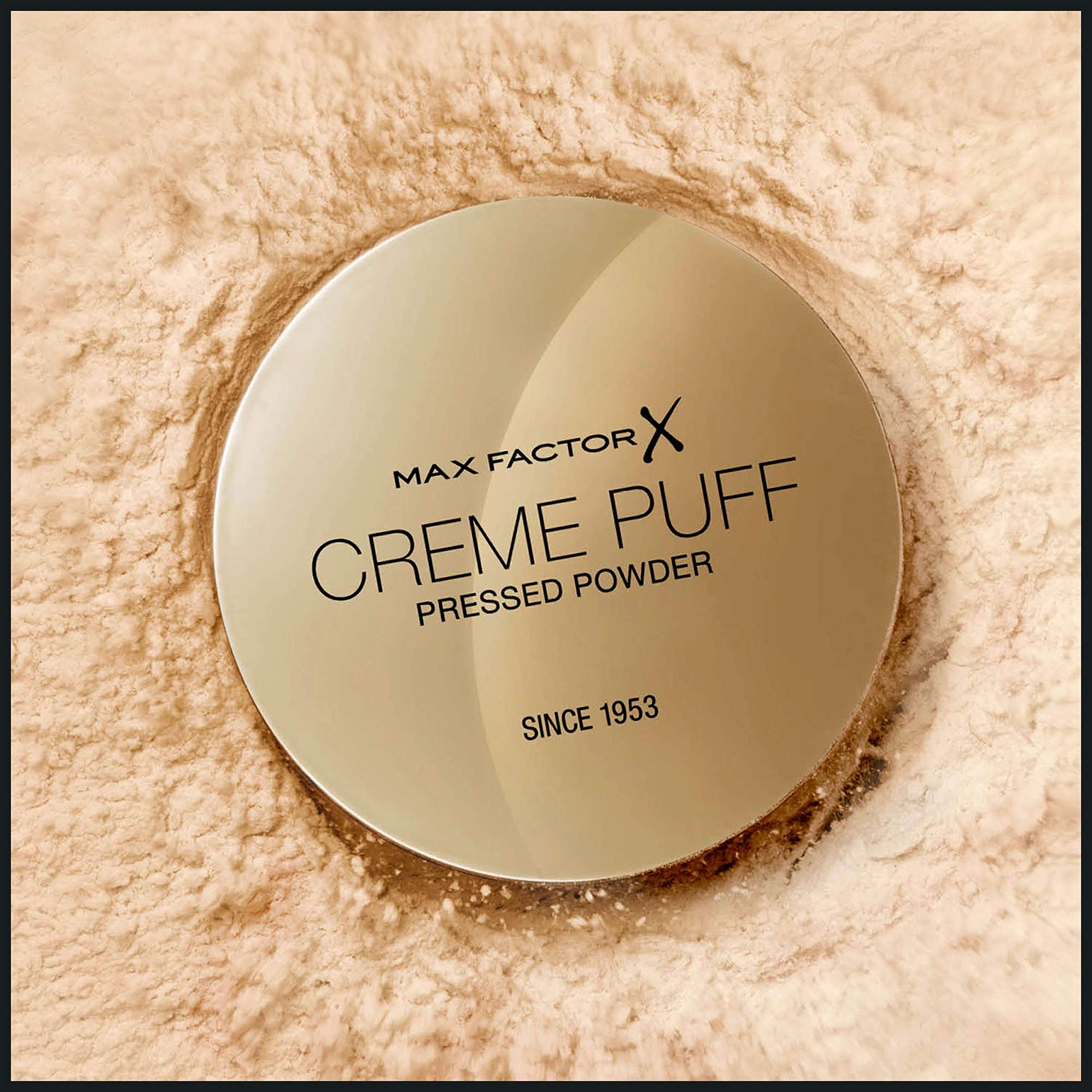 Max Factor Creme Puff Pressed Powder, No. 75 Golden, 21 Gram