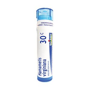 boiron hamamelis virginiana 30c, 80 pellets, homeopathic medicine for hemorrhoids