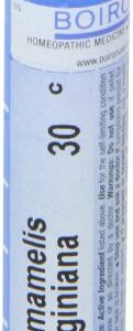 Boiron Hamamelis Virginiana 30C, 80 Pellets, Homeopathic Medicine for Hemorrhoids