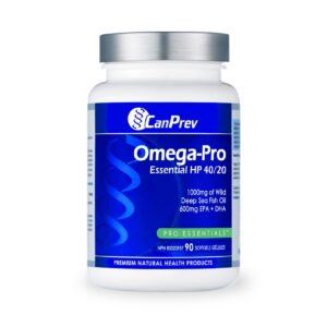 canprev omega-pro essential hp 40/20 softgels, 90 count