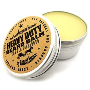 Honest Amish - Heavy Duty Beard Balm - 2 Ounce - Beard Conditioner