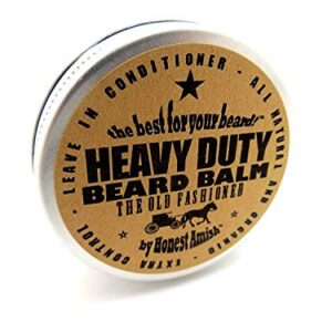 Honest Amish - Heavy Duty Beard Balm - 2 Ounce - Beard Conditioner