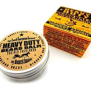 Honest Amish - Heavy Duty Beard Balm - 2 Ounce - Beard Conditioner