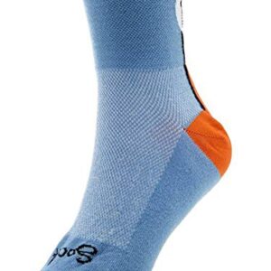 SockGuy, Men's Classic Socks - Small/Medium, Lucky 13