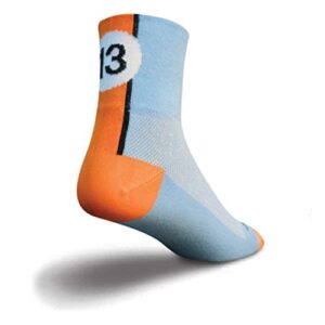 SockGuy, Men's Classic Socks - Small/Medium, Lucky 13