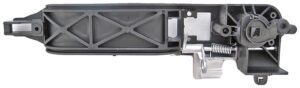 dorman 81970 front driver side exterior door handle reinforcement compatible with select ford models , black