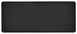 wellnessmats black fitness mat, 6 foot