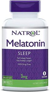 natrol melatonin - 3 mg - 240 tablets