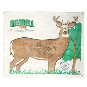 morrell polypropylene whitetail target face, 28 x 42-inch