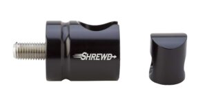 shrewd archery - gloss black straight disconnect