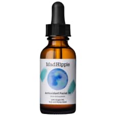 mad hippie antioxidant facial oil - face oil for women/men with organic argan oil, non-comedogenic moisturizer for face with natural sources of vitamin c & vitamin e oil for skin care, 1.02 oz