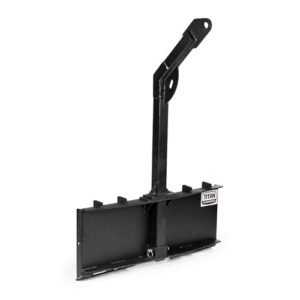 titan attachments 5 ft tree boom attachment, rated 3,500 lb, skid steer quick tach, lift pole jib hoist crane