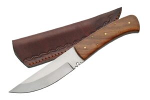 szco supplies courier patch knife,brown/grey