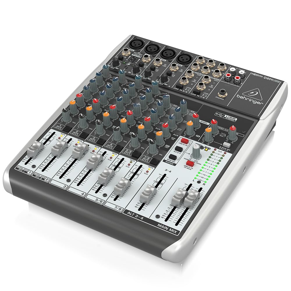 Behringer Xenyx Q1204USB Mixer with USB